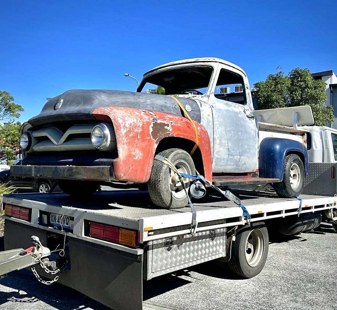 1955 Ford F100 Build Page – Street Machine Garage