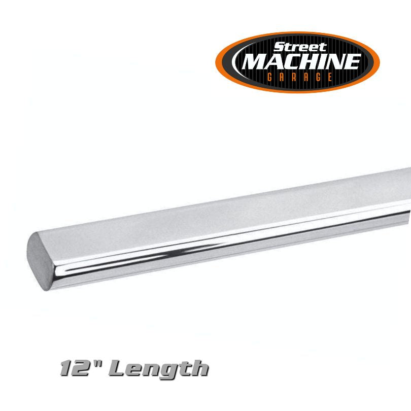 Polished Billet Stainless Steel Steering Shaft - 3/4 Inch DD – Street ...